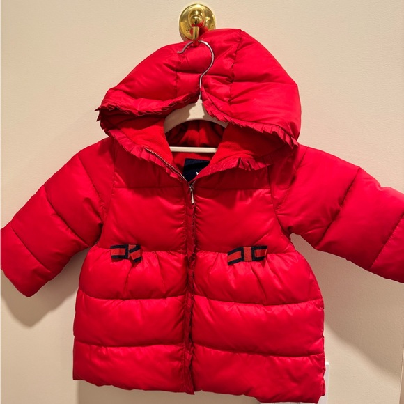 Jacadi | Jackets & Coats | Jacadi Red Puffer Jacket For Kids | Poshmark